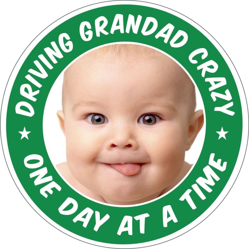 Driving Grandad Crazy sticker