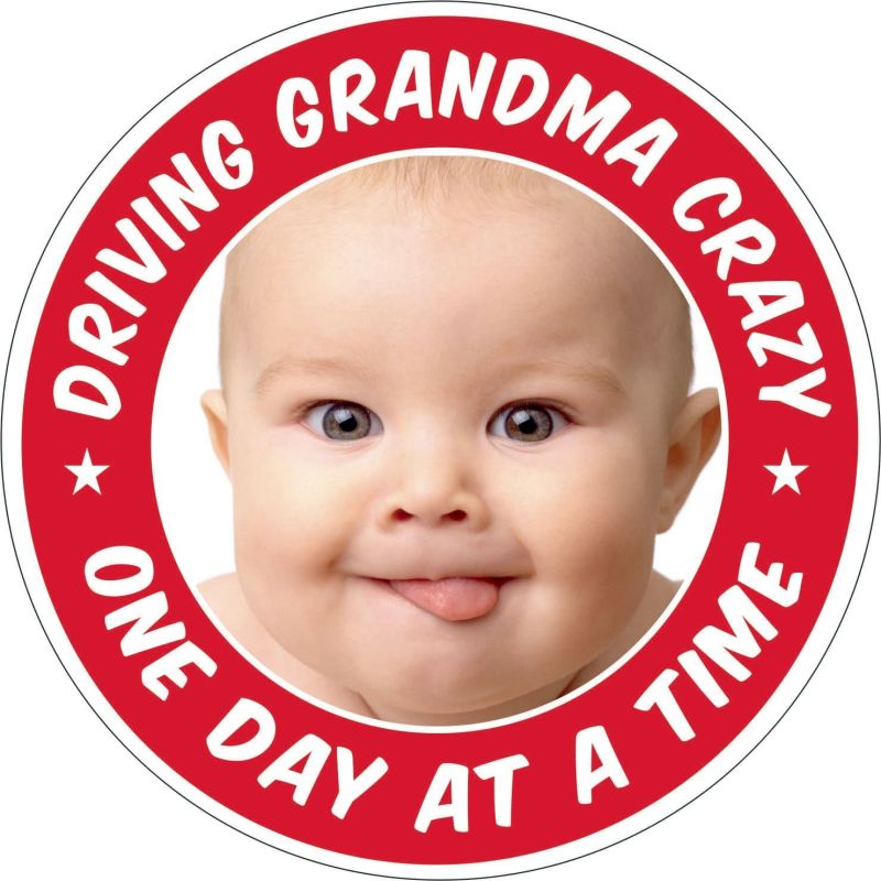 Driving Grandma Crazy sticker
