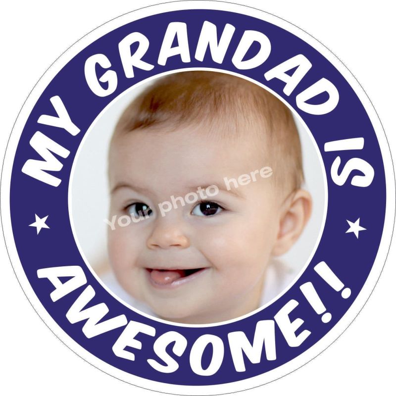 My Grandad is Awesome sticker
