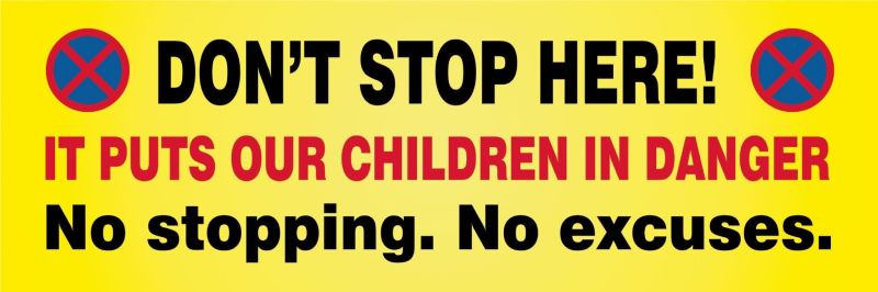 Road Safety banner - Template 1