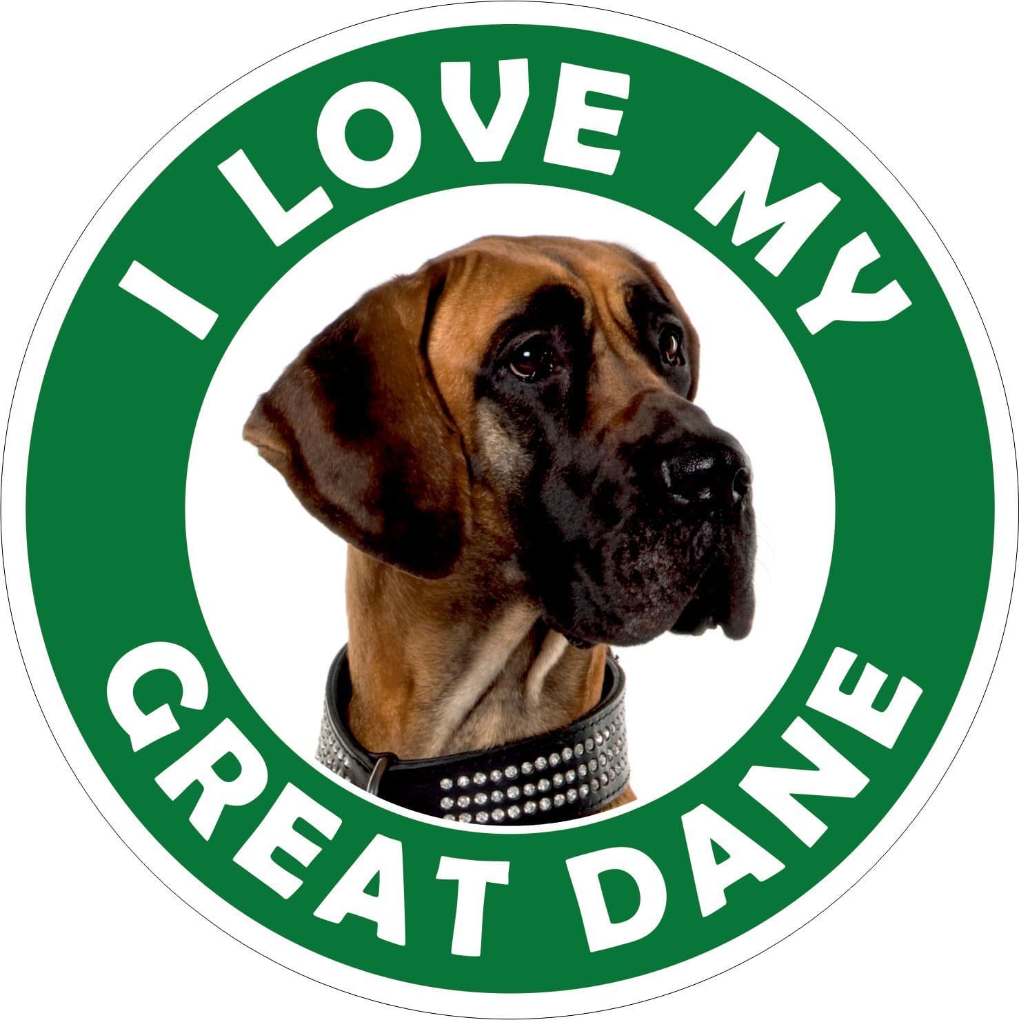 Great Dane sticker