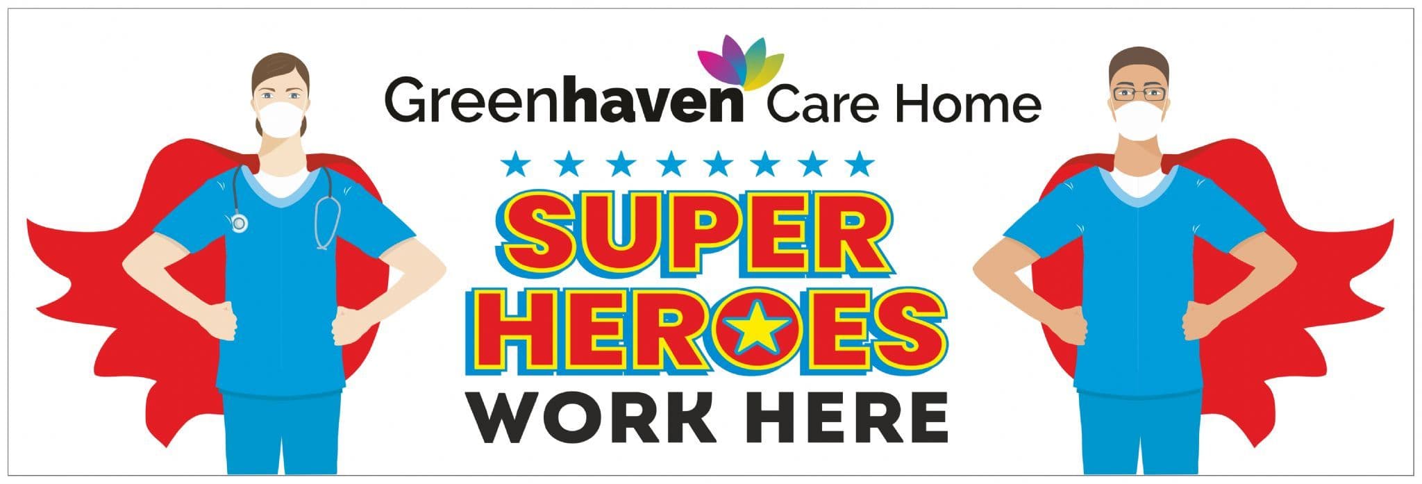 Super Hero Banner Template 1